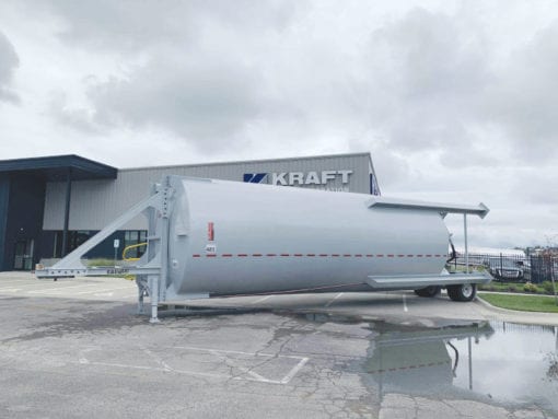Portable Silos | Kraft Tank Corporation